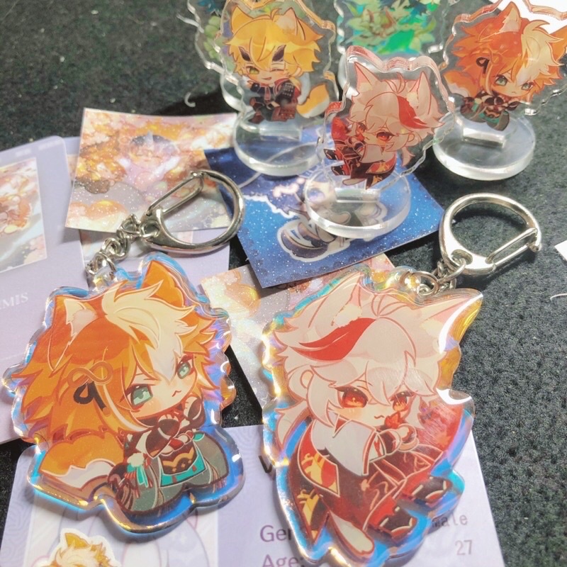 Standee mini Genshin impact Kazuha Gorou Thoma | Shopee Việt Nam