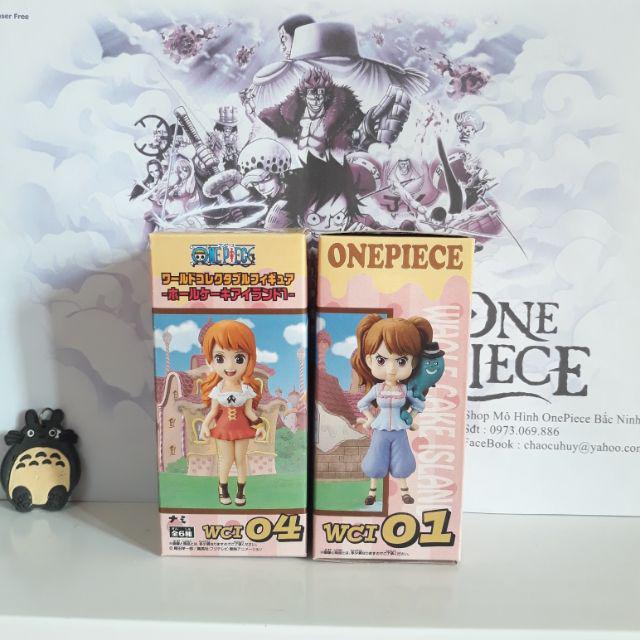 Mô Hình WcF [Full Box] Nami & Pudding Đảo Bánh OnePiece | Shopee Việt Nam