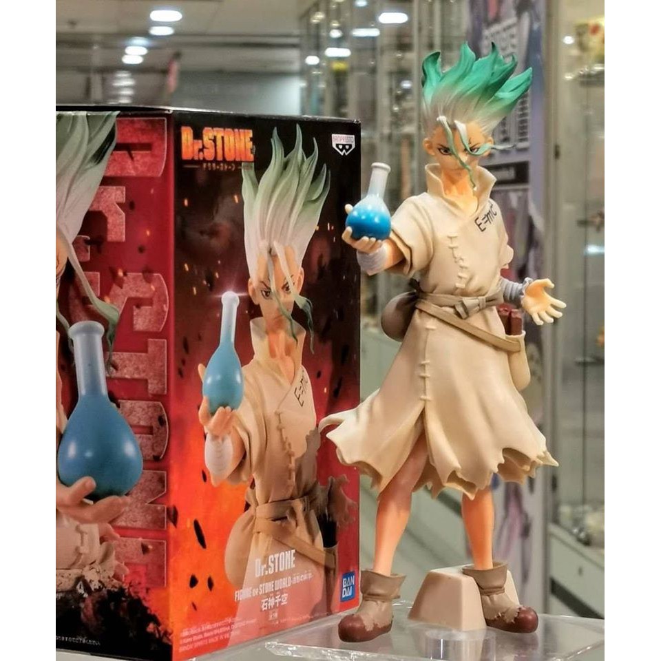 Mô hình Dr.Stone chính hãng - Figure of Stone World - Ishigami Senku ...