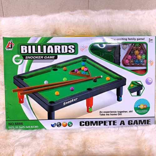 Bàn Bida Bàn Bi-A BILLIARDS SNOOKER Mini 6 Lỗ Đồ Chơi Trẻ Em | Shopee ...