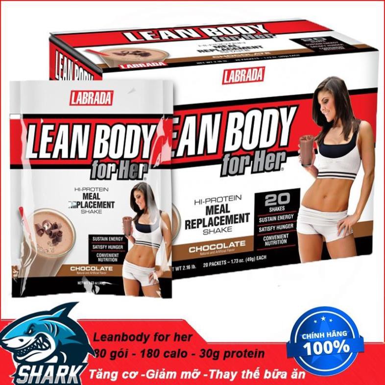 Cung Cấp Dinh Dưỡng Hoàn Chỉnh Thay Thế Bữa Ăn Cho Nữ Labrada Lean Body For Her 80 Gói - Chính ...