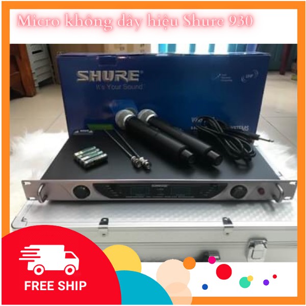 Micro không dây Shure 930 (Hàng loại 1) | Shopee Việt Nam