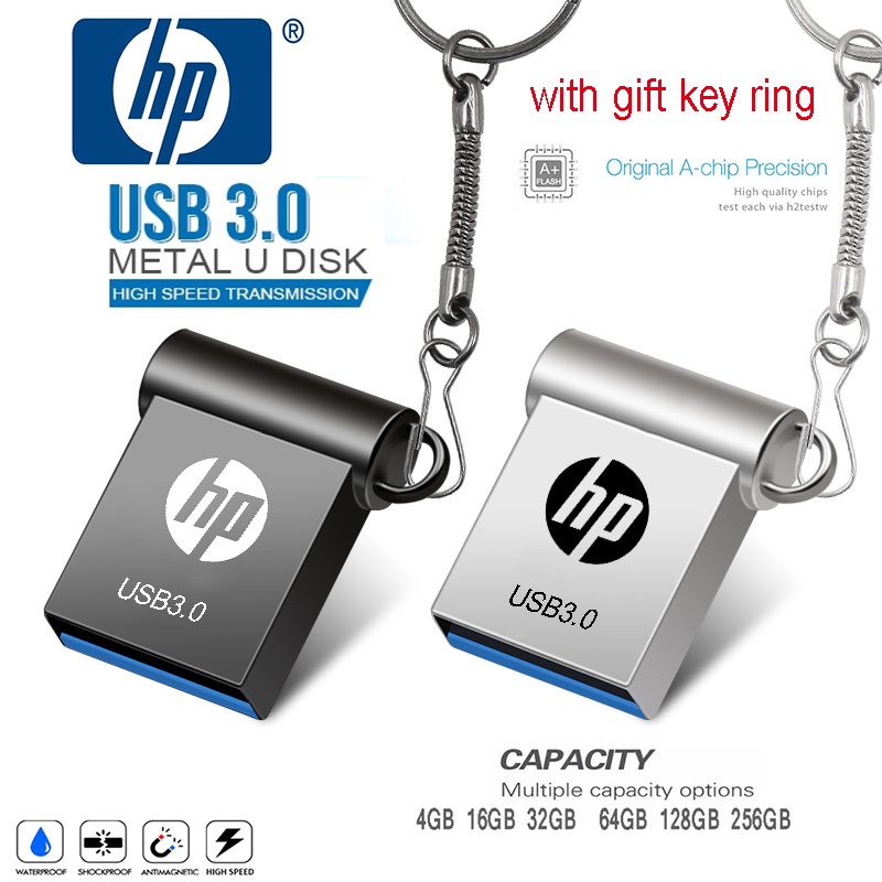 Usb 3.0 Gb 16 4 Gb Gb 64 32 Gb 128 Gb 256 Gb Bằng Kim Loại | Shopee ...