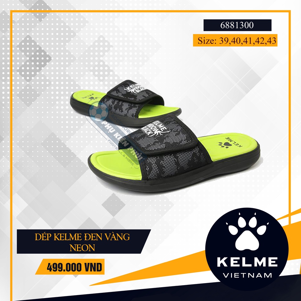 Dép Chính Hãng Kelme Hot 2022 - Siêu bền Di chuyển Linh Hoạt Êm Ái | Shopee Việt Nam
