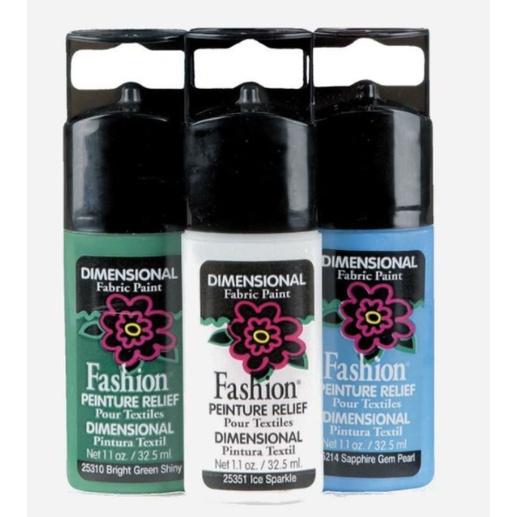 Màu Vẽ Nổi DIMENSIONAL FABRIC PAINT vẽ trên mọi chất liệu | Shopee Việt Nam