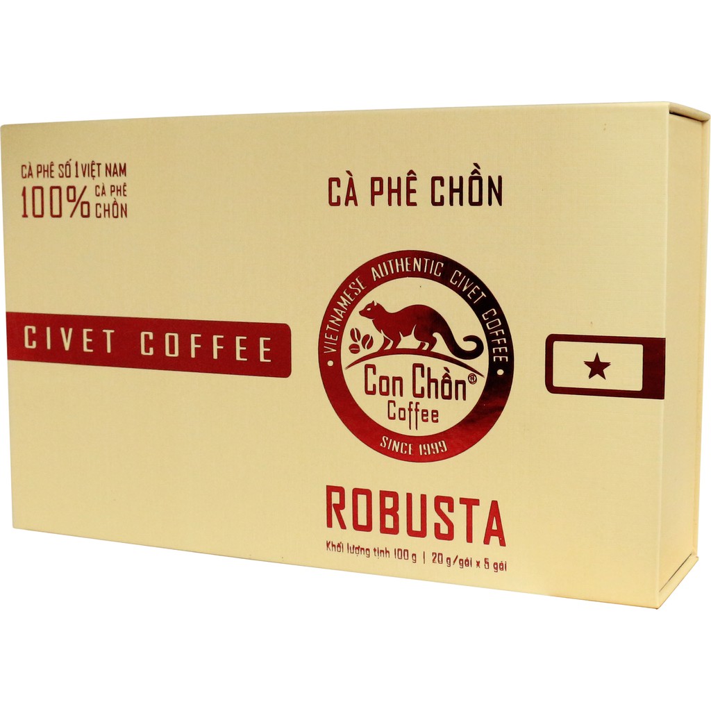 Cà Phê Chồn Robusta 100g Hộp Cao Cấp - Huca Food | Shopee Việt Nam