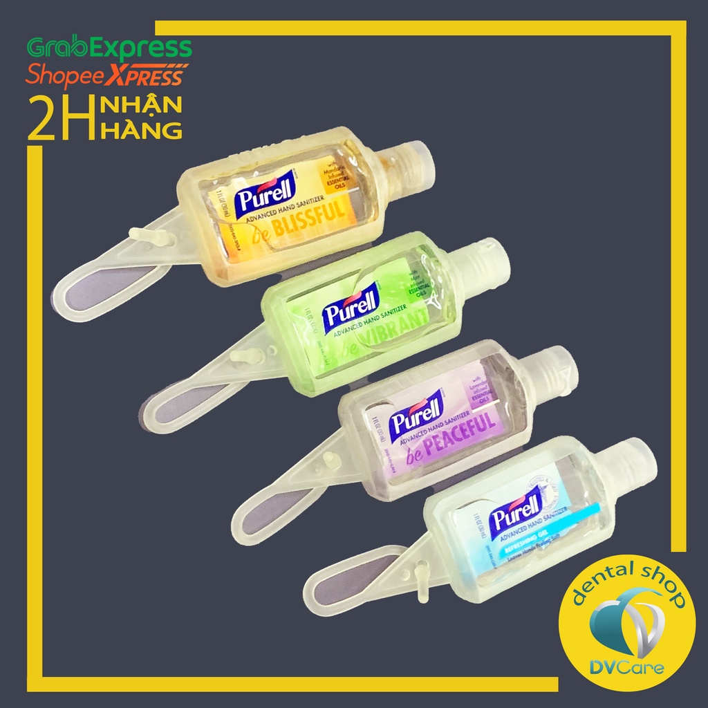 Gel rửa tay khô Purell có móc treo 30ml Mỹ [dvcareshop] | Shopee Việt Nam