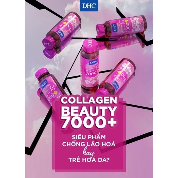Collagen nước DHC Collagen Beauty 7000 Plus (10 Lọ ) | Shopee Việt Nam