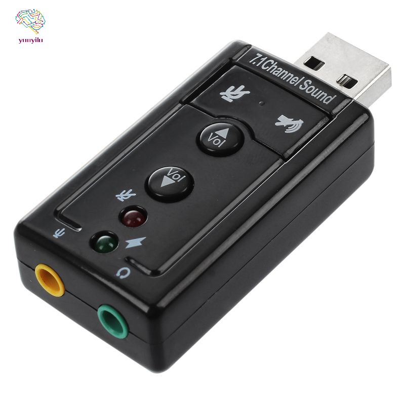 7.1 Channel USB External Sound Card Audio Adapter | Shopee Việt Nam
