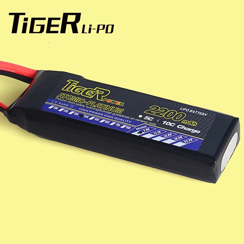 pin lipo 2s 2200 30c cho đồ chơi điều khiển RC | Shopee Việt Nam