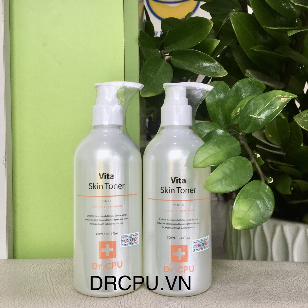 Nước hoa hồng trắng da vita skin toner Dr Cpu | Shopee Việt Nam