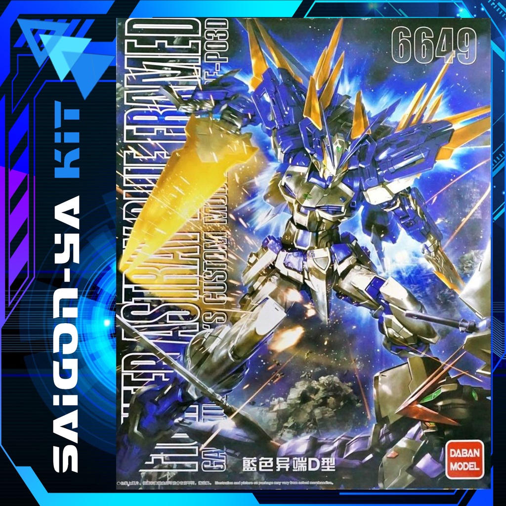 [MG] Mô hình Gundam Astray Blue Frame D (Daban 6649) | Shopee Việt Nam