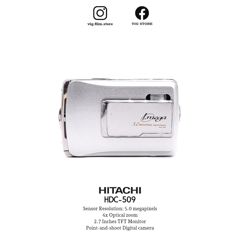 MÁY ẢNH HITACHI HDC - 509 | Shopee Việt Nam