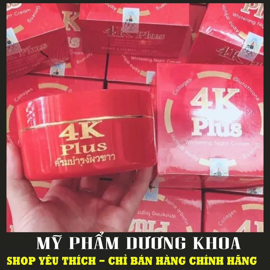 Kem Body 4K Plus ĐỎ Thái Lan - KEM BODY SIÊU TRẮNG DA CHỐNG NẮNG 4K ...