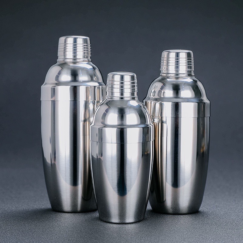Bình lắc CockTail Shaker pha chế chất liệu inox, tuyệt đẹp (350 - 530 - 700 ml) | Shopee Việt Nam