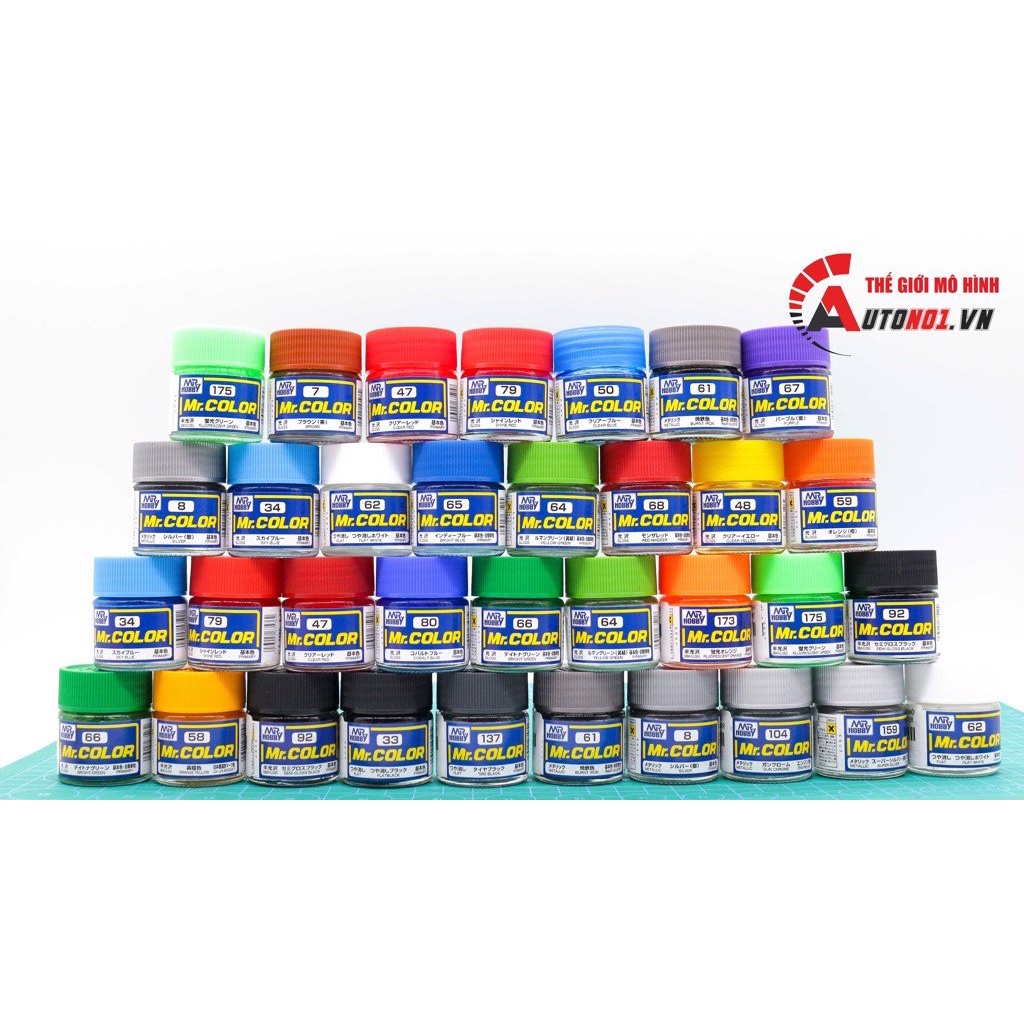 Lacquer ( C74 ~ C112 ) sơn mô hình Mr. Hobby - Mr. Color | Shopee Việt Nam