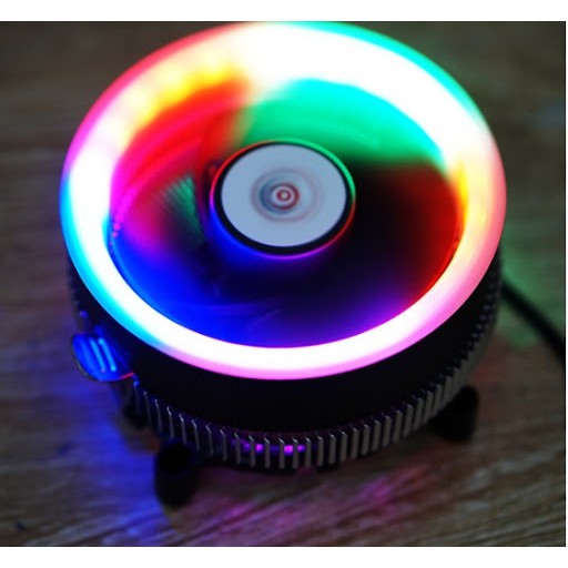 Quạt tản nhiệt CPU Fan led S6 dùng cho CPU Intel và AMD, tặng keo tản ...