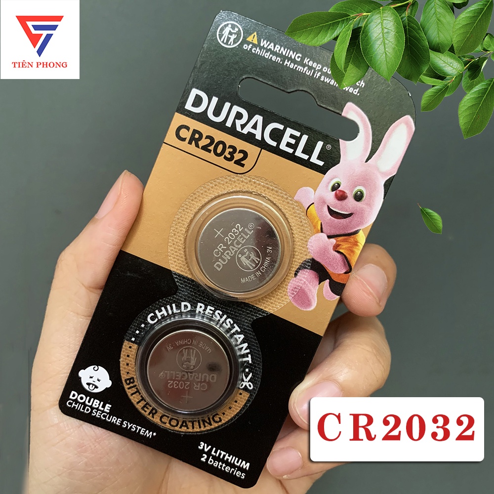 Pin CR2032 Duracell 3V LOẠI TỐT vỉ 2 viên chính hãng, pin cmos, pin ...