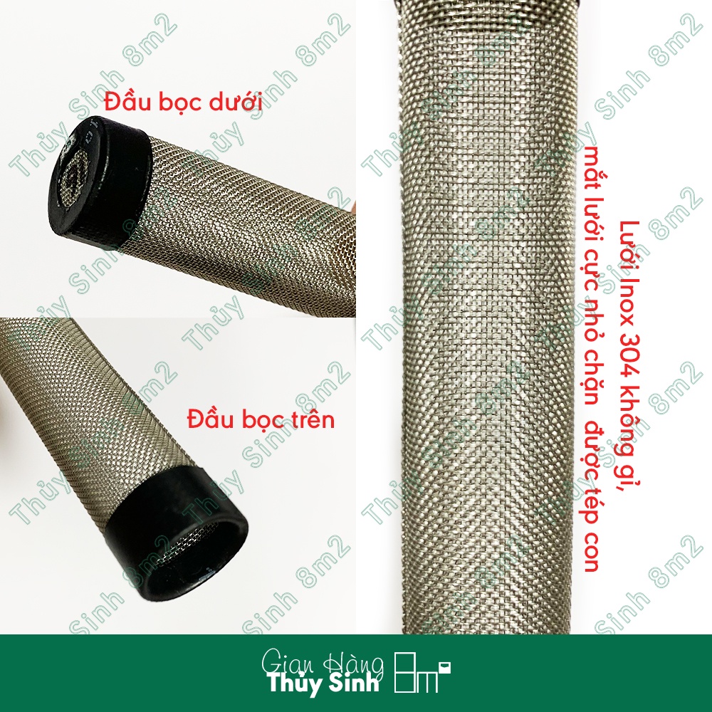 Bịt Tép Inox 304 DIY Dài và Ngắn - Đủ size Fi 12, Fi 16, Fi 18, Fi 21 ...