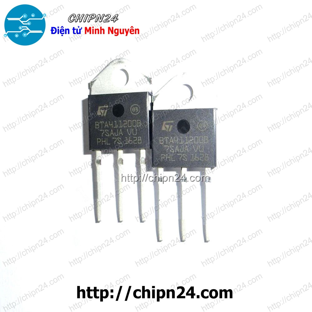 [1 CON] (KT1) Triac SCR BTA41-1200B TO-3P 41A 1200V (BTA 41 1200B ...