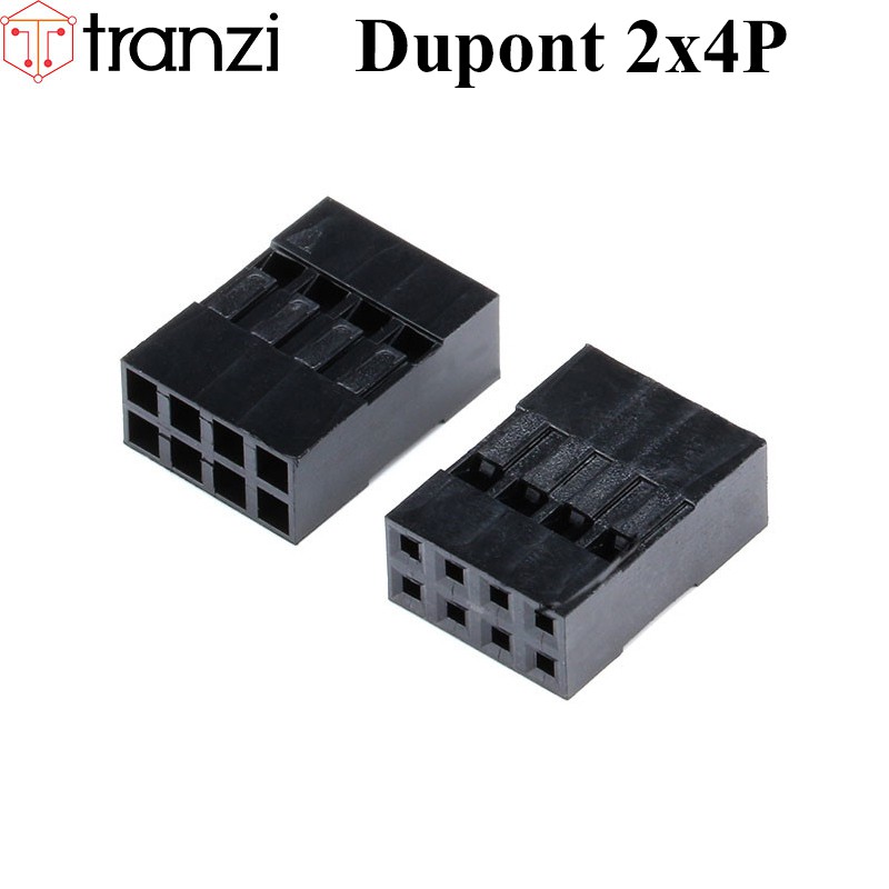 Vỏ header 2.54mm dupont 2x2P 2x3P 2x4P 2x5P 2x6P 2x7P 2x8P 2x9P 2x10P 2x13P 2x15P 2x16P 2x20P ...