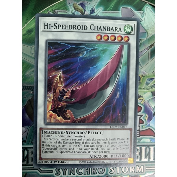 Bài yugioh : hi-speedroid chanbara | Shopee Việt Nam