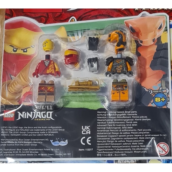 112217 Đồ chơi lắp ráp Iego Kai vs. Boa Destructor blister pack - Vĩ 2 ...