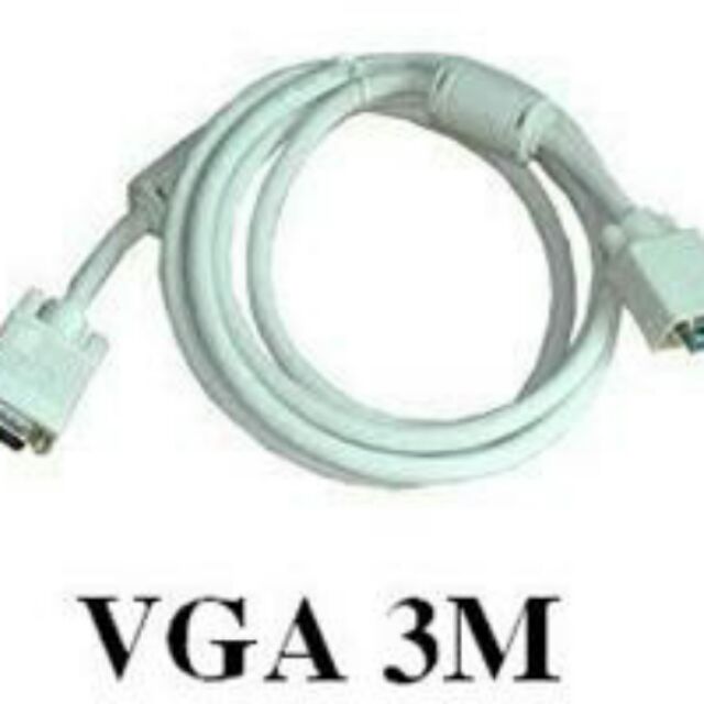 Dây cáp VGA 3m loại tốt | Shopee Việt Nam