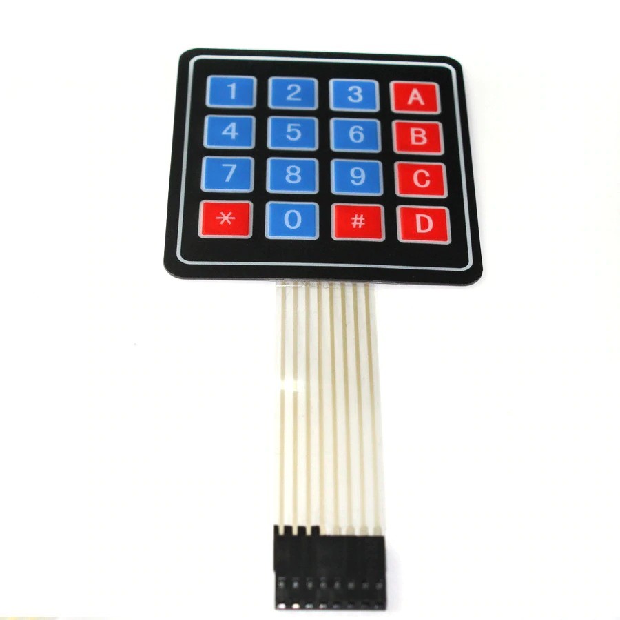Bàn phím Keypad Cho arduino DIY Starter Kit 16 phím 4x4 | Shopee Việt Nam