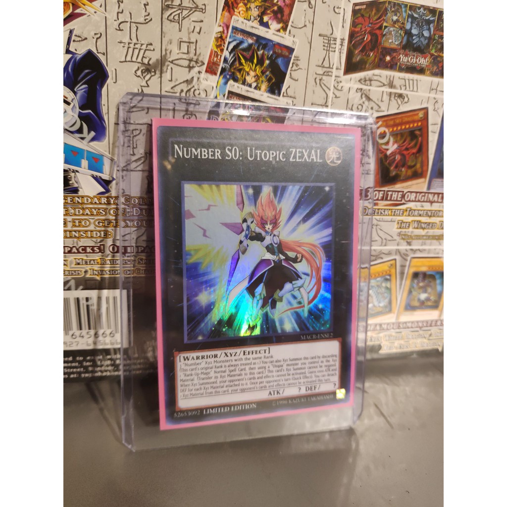 Lá bài thẻ bài Yugioh Number S0 Utopic ZEXAL – Super Rare - Tặng bọc ...