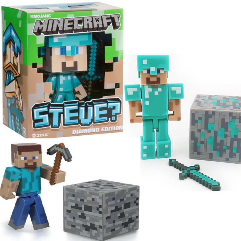 Minecraft steve chính hãng Mojang cực chất | Shopee Việt Nam