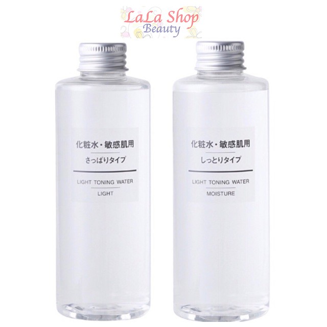 Nước hoa hồng Toner Muji Light Toning Water Nhật Bản 220ml | Shopee Việt Nam