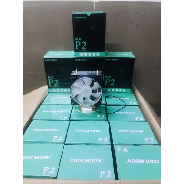 Tản Nhiệt Khí,Quạt tản nhiệt, Fan CPU Coolmoon Frost P2 Streamer ...