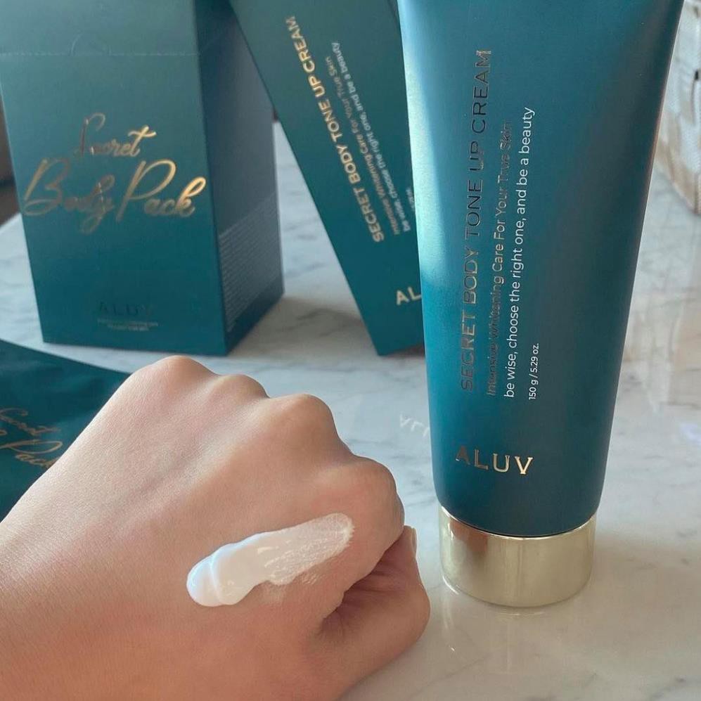 BỘ ĐÔI Ủ TRẮNG DA ALUV SECRET BODY PACK & TONE UP CREAM CHÍNH HÃNG ...
