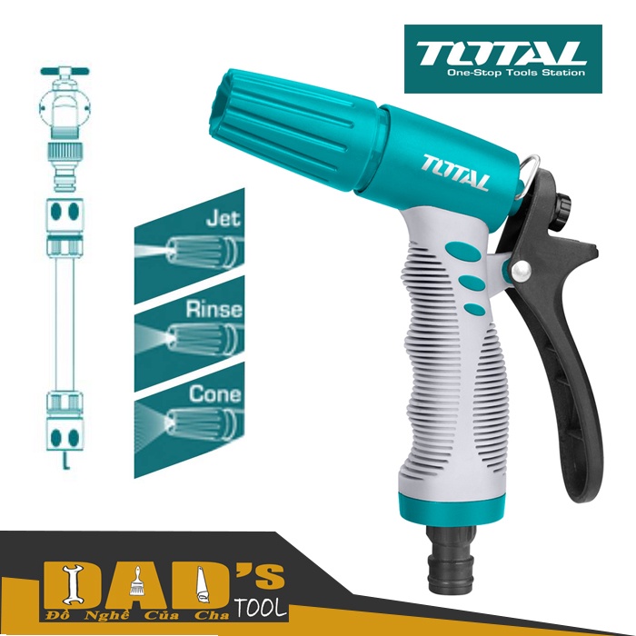 DỤNG CỤ PHUN NƯỚC 3 CHẾ ĐỘ - TOTAL THWS010301 | Shopee Việt Nam