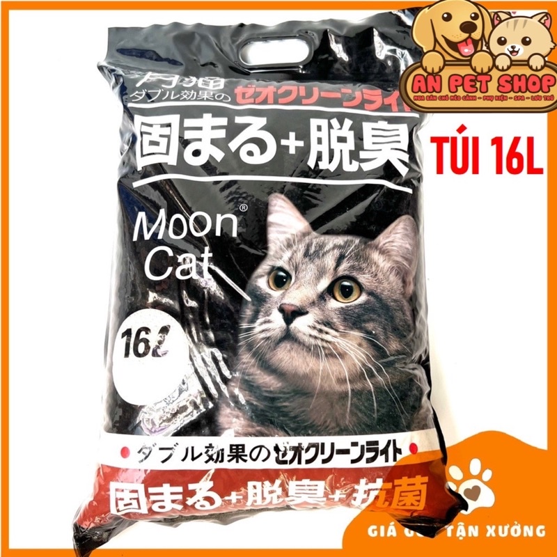 Cát Nhật Đen Vệ Sinh Cho Mèo 16L | Shopee Việt Nam