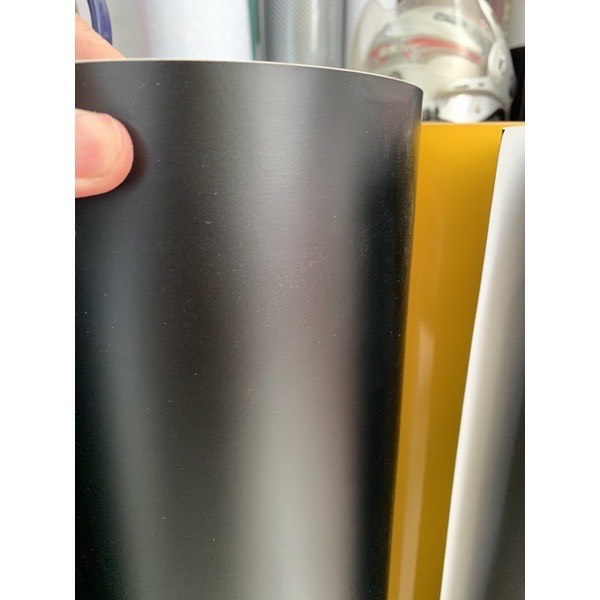 Decal Đen Bóng / Đen Mờ và Đen Sần Loại 1 Dày Đẹp Sẵn Keo Dán Xe ...