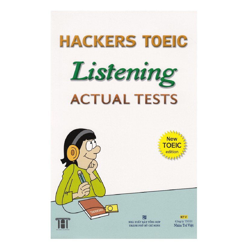 Sách - Hackers Toeic Listening Actual Tests - New Toeic Edition (Kèm ...
