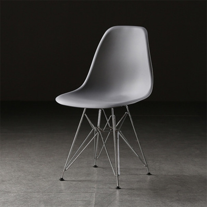 Ghế ăn nhựa Eames chân kim loại đan chéo - Ghế nhựa phòng cafe - ban ...