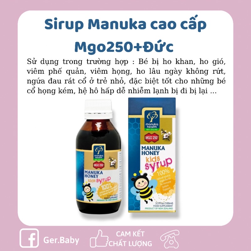 sirup mật ong manuka | Shopee Việt Nam