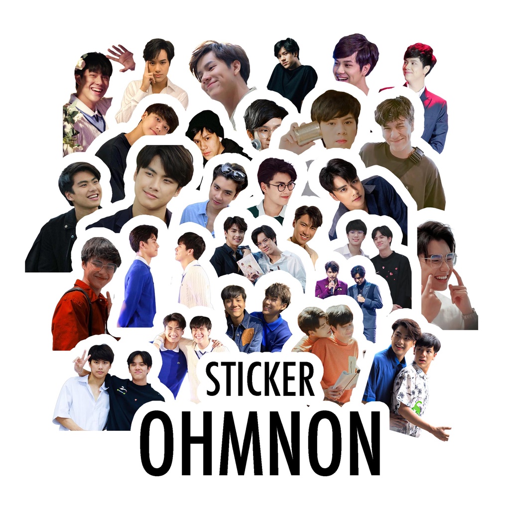 SET 10/30/50 hình sticker BrightWin/Ohmnon/TayNew/KristSingto/OffGun ...