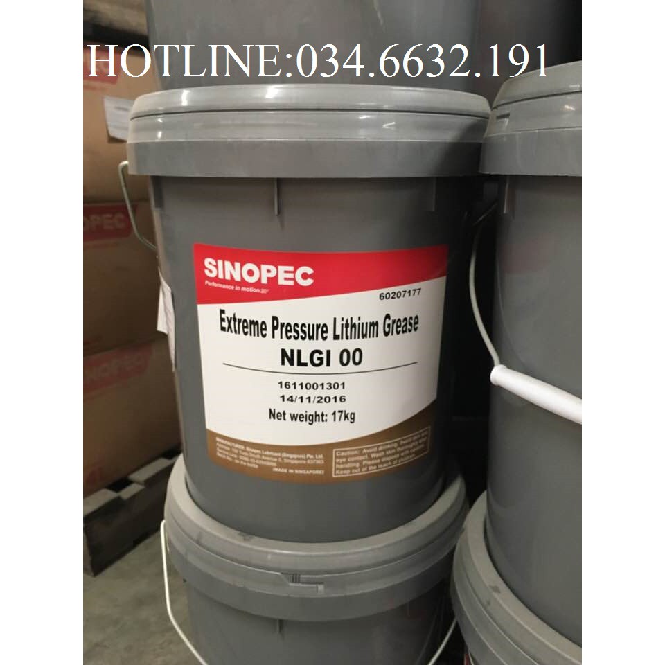 Mỡ Extreme Pressure Lithium Grease NLGI 00 xô17Kg | Shopee Việt Nam