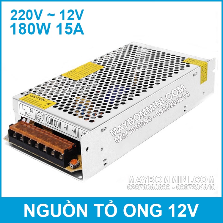 Nguồn tổ ong biến thế 220V ra 12V 15A 180W | Shopee Việt Nam