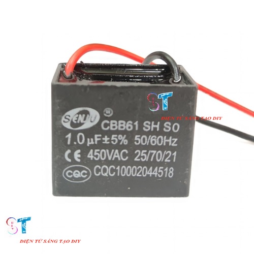2 TỤ QUẠT DÂY SENJU CBB61 SH SO 1UF 450V CHÍNH HÃNG | Shopee Việt Nam