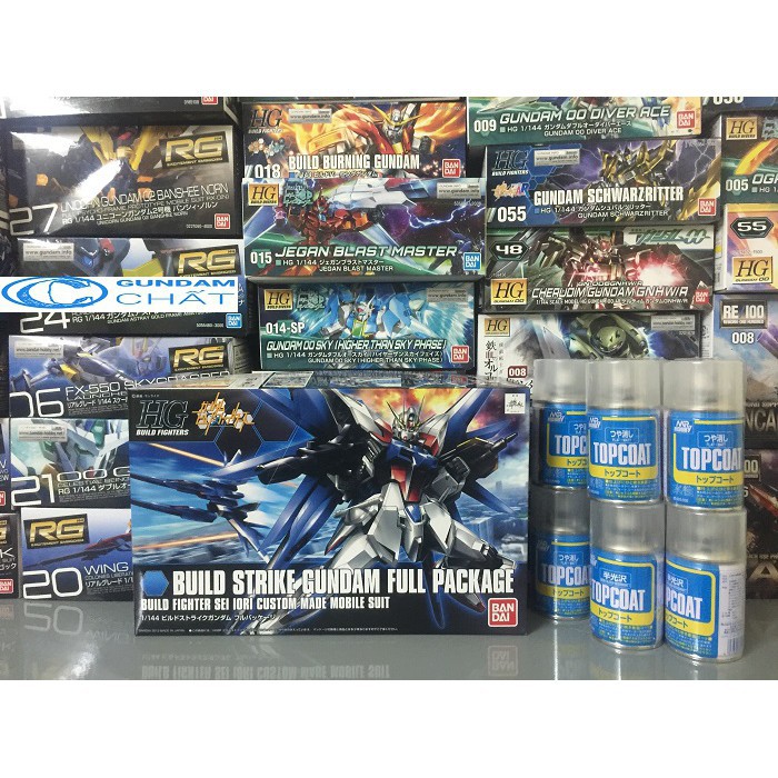 Mô hình lắp ráp BANDAI HG Build Strike Gundam Full Package ...
