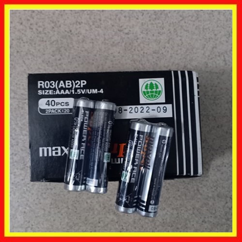 Vỉ (2 Viên) Pin 3A Maxell-Pin Tiểu AAA-Pin bền chất lượng | Shopee Việt Nam