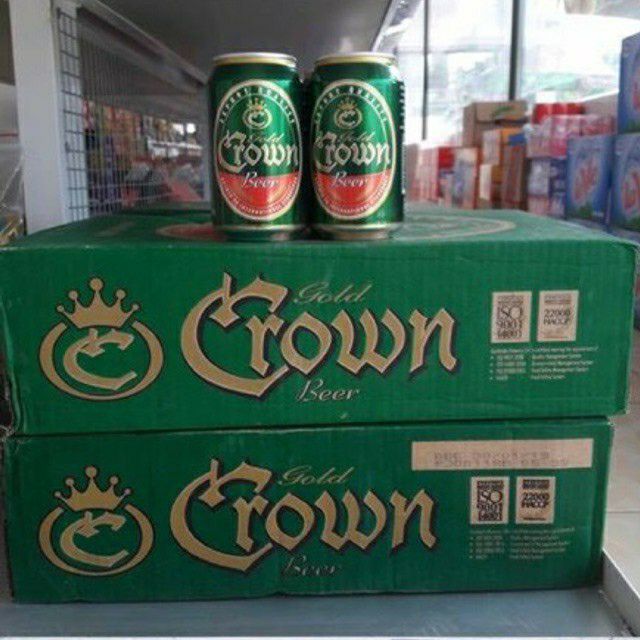 Bia Crown xanh [24*330ml]. | Shopee Việt Nam