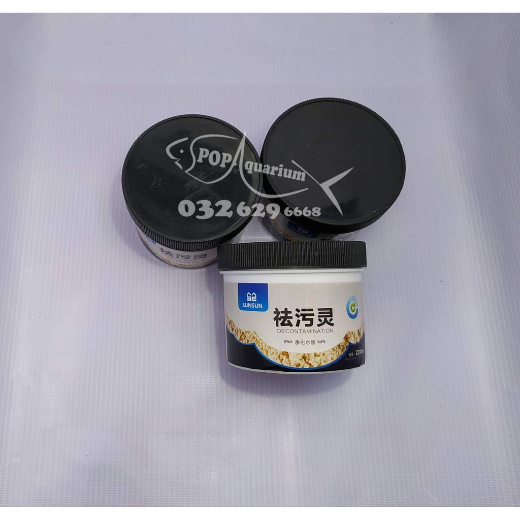 VẬT LIỆU LỌC PURIGEN SUNSUN 220ml (tương tự purigen seachem) | Shopee ...