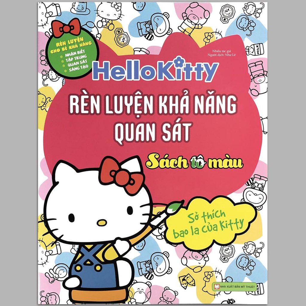 Sách - Hello Kitty - Rèn Luyện Khả Năng Quan Sát - Sở Thích Bao La Của ...