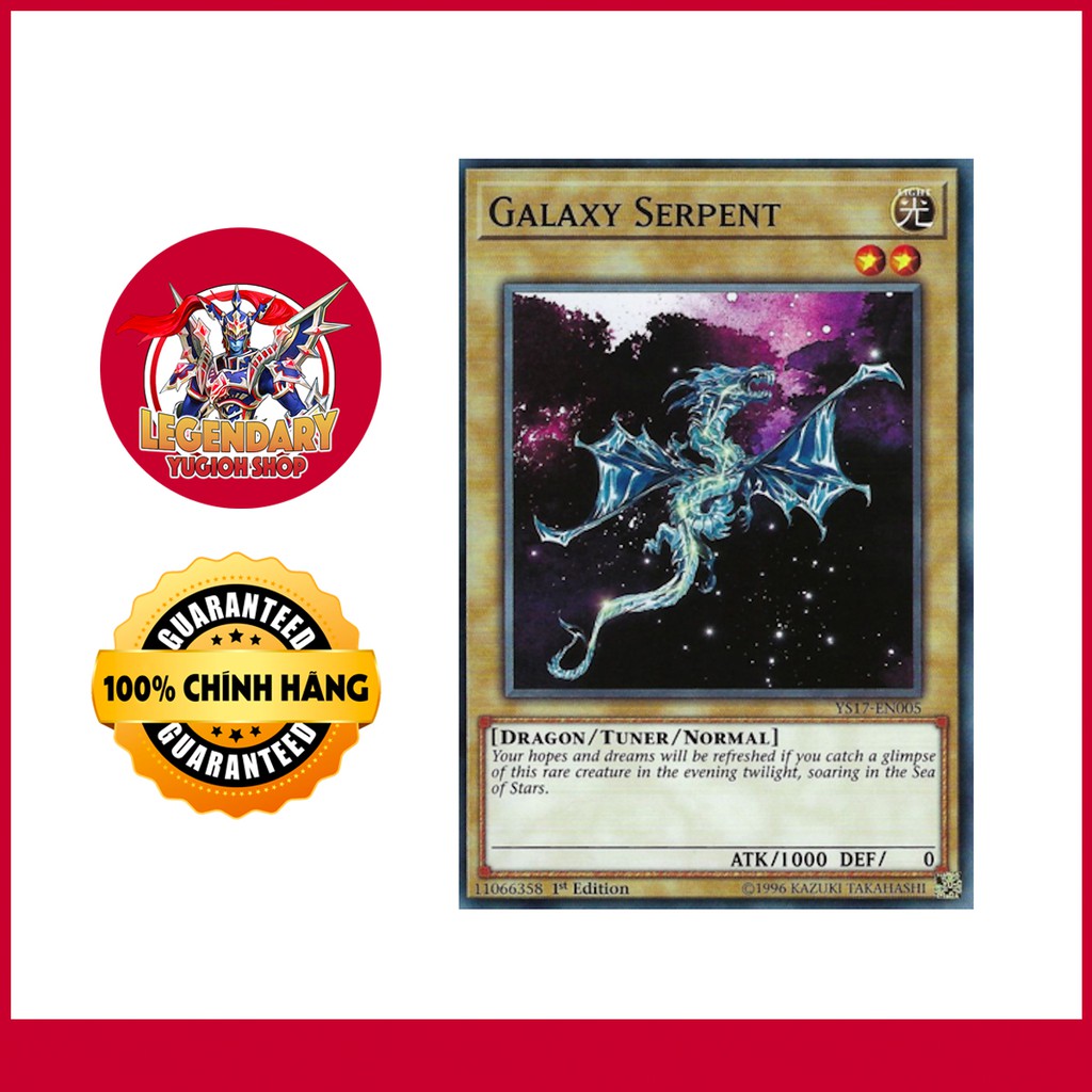 [EN-JP][Thẻ Bài Yugioh Chính Hãng] Galaxy Serpent | Shopee Việt Nam